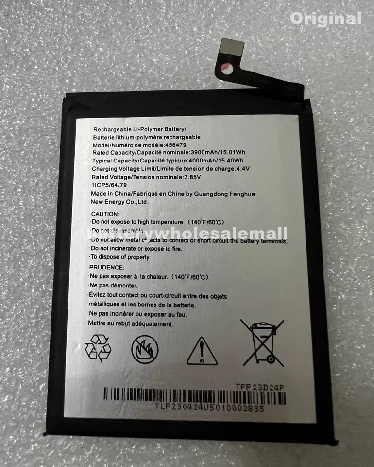New Original 4000mAh 3.85V Rechargeable Battery For 456479