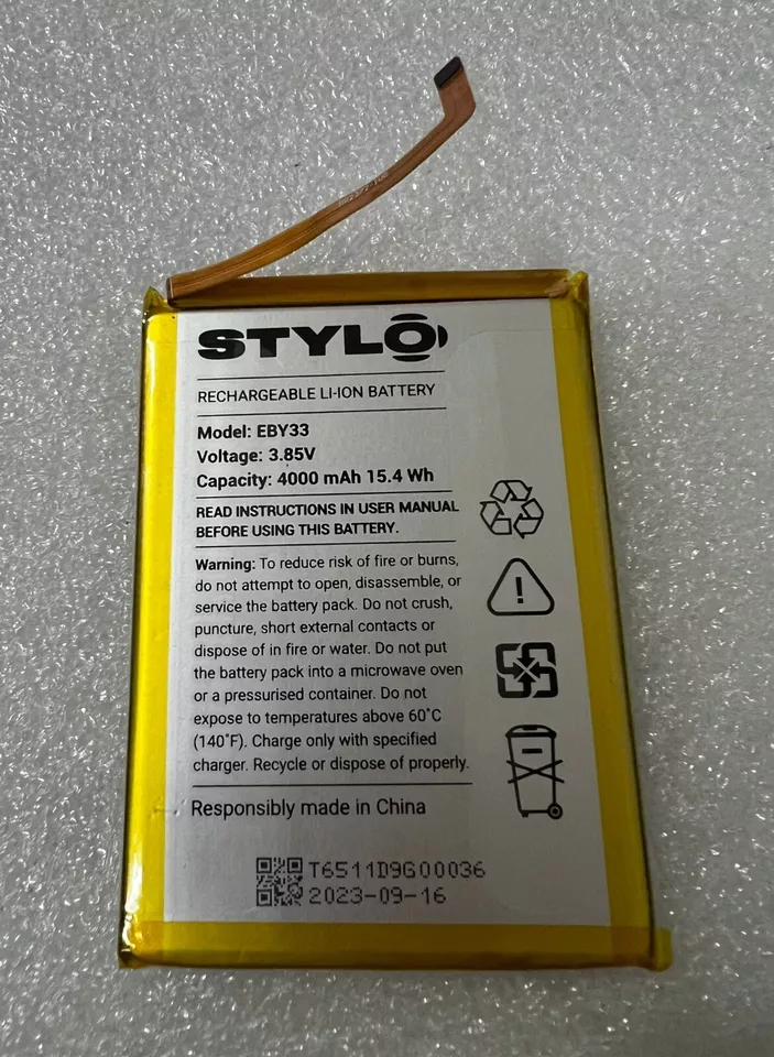 New Original 4000mAh 3.85V Rechargeable Battery For Stylo EBY33